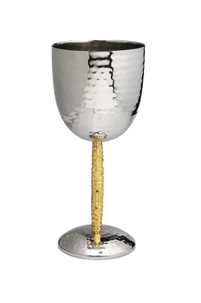 Oversized Goblet with Mosaic Design – Classic Touch Decor